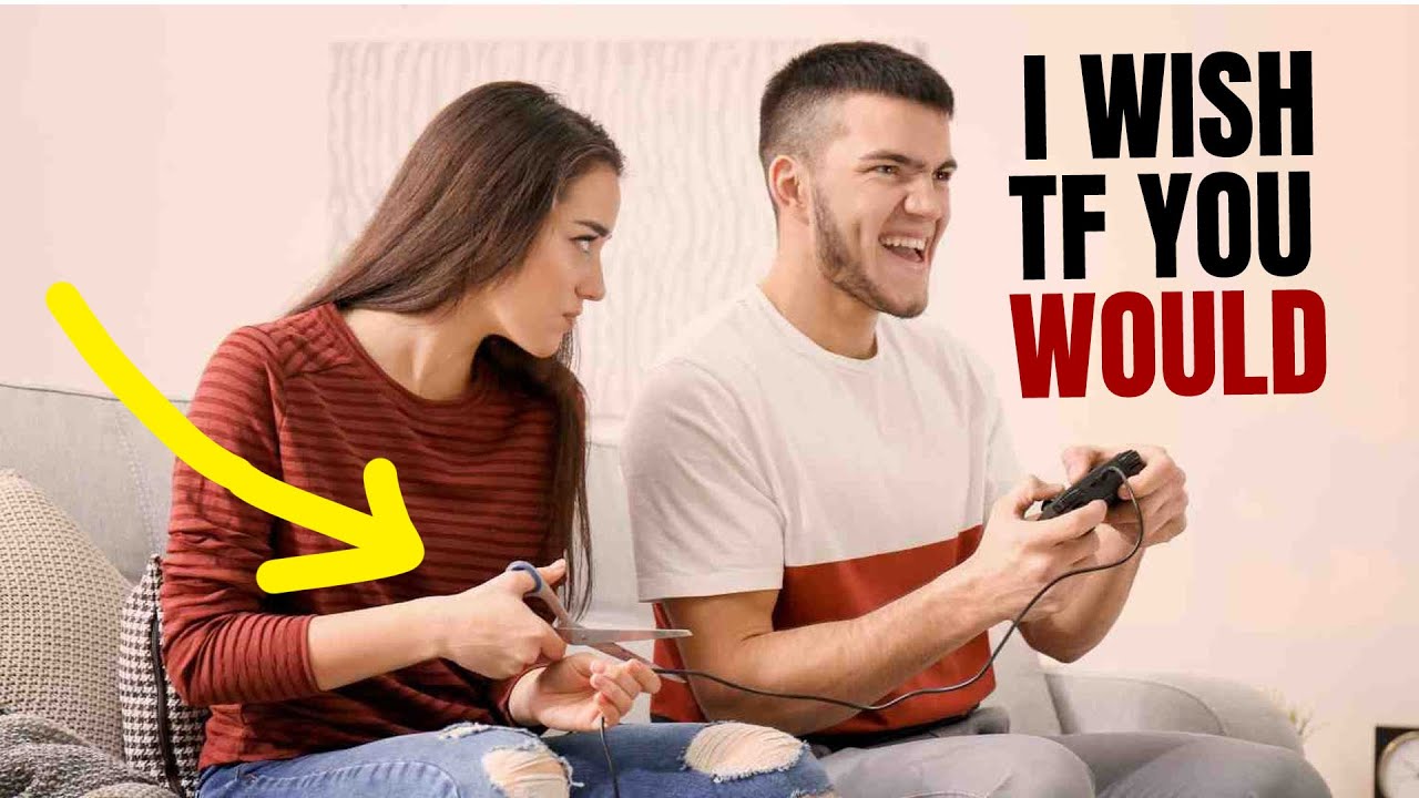 Women MAD Men Play Video games SMH - YouTube