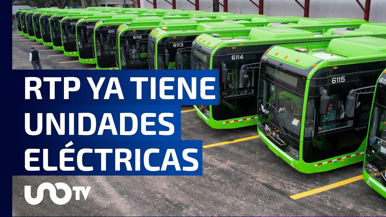 RTP ya tiene sus primeras 50 unidades eléctricas - YouTube