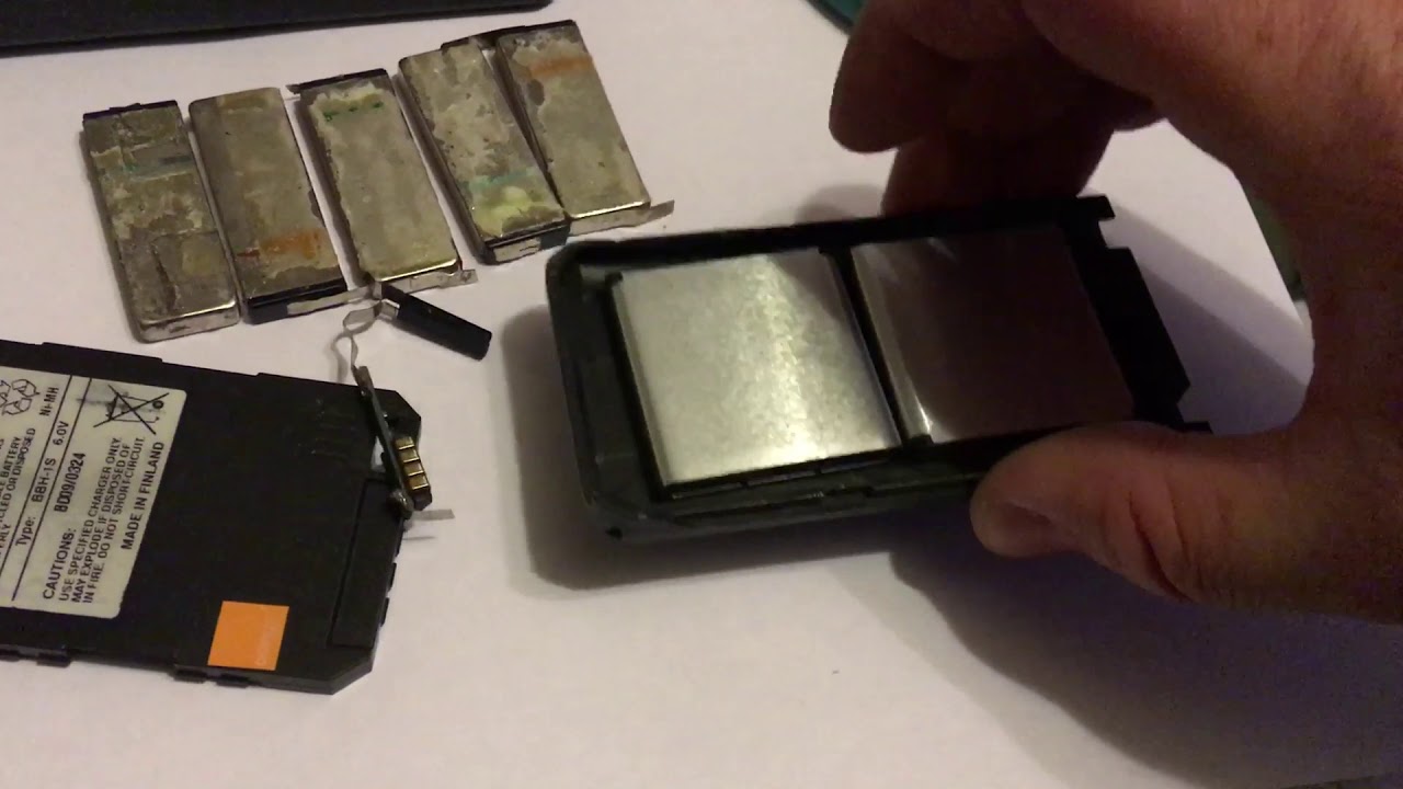 #Nokia NHK-1XA (2140) battery bodge! - YouTube