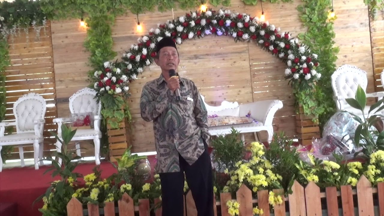 The wedding budi susilo & isti septianis - YouTube