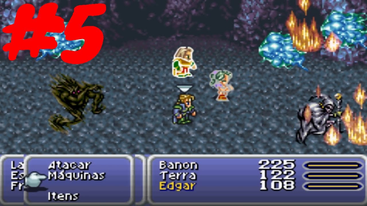 Final Fantasy VI (GBA) Pt-Br Detonado #5 Banon Edgar & Terra Rumo a ...