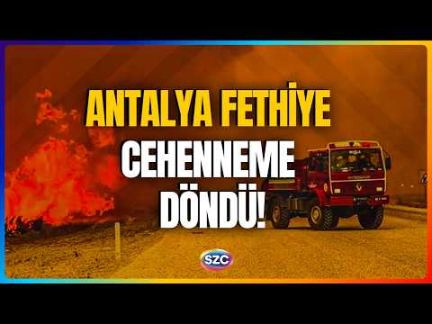 Türkiye Felaketi Yaşıyor! Antalya Fethiye Altınoluk Yalova Cehenneme Döndü! Ormanlarımız Yanıyor