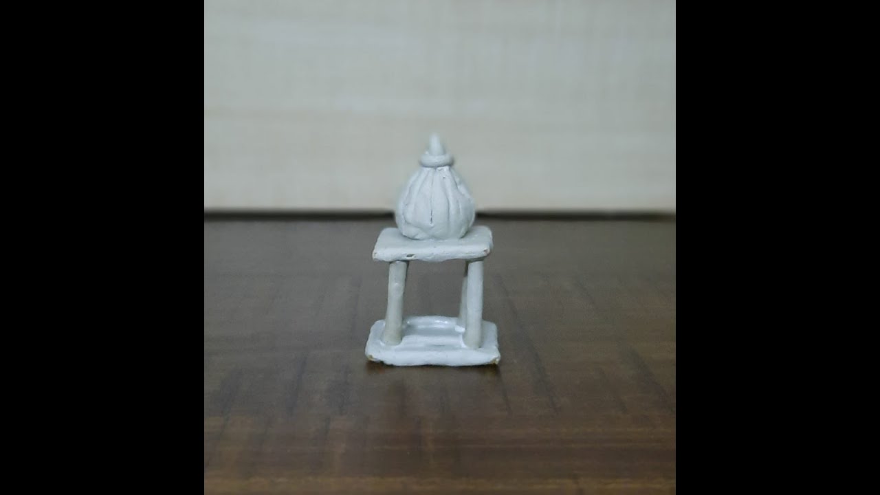 Clay Hut/Temple making- Part 1 - YouTube