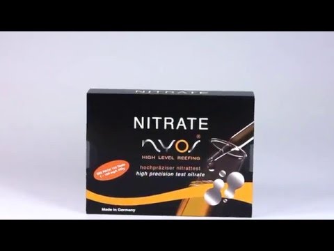 NYOS® NITRATE PROFESSIONAL Testkit for seawater aquariums manual