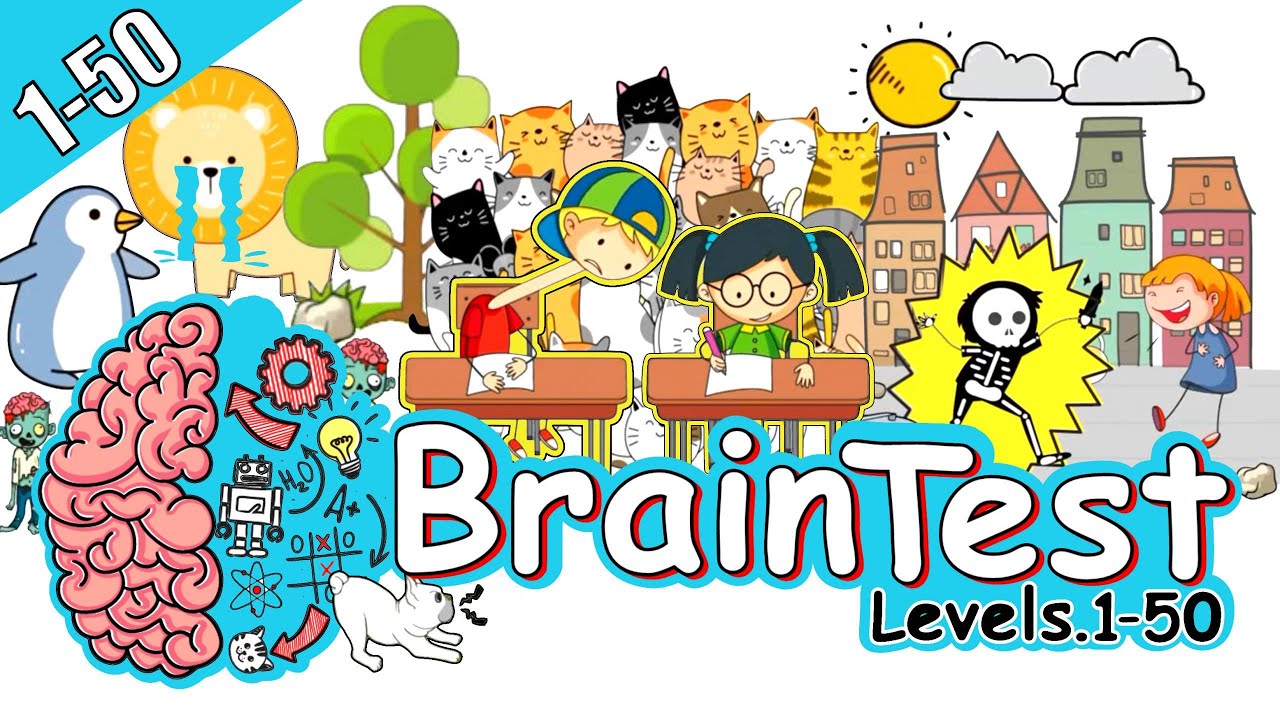 Brain Test-Levels 1-50 ปริศนาที่ท้าทาย (เกมส์มือถือ)-[ไทย/TH]-1080P ...
