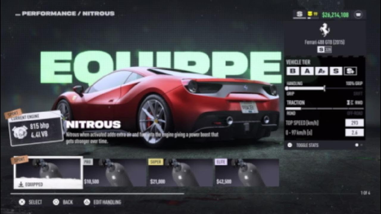 Need For Speed Unbound (S class build) Ferrari 488 GTB (2015) - YouTube
