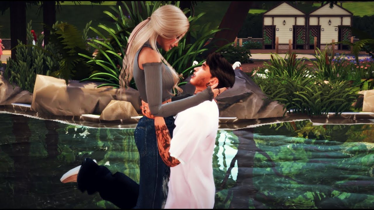 When We Met 💜 | Sims 4 Love Story | S1 EP2 - YouTube