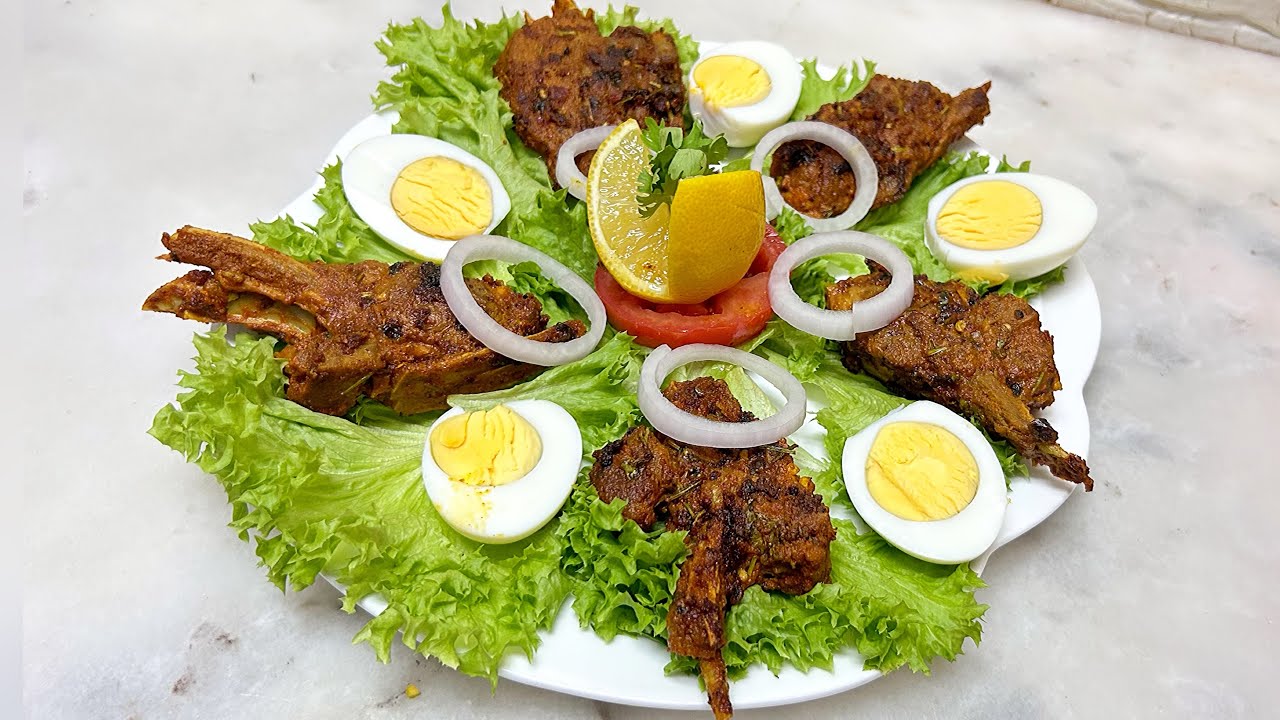 Spicy Mutton Chops Recipe!!! - YouTube