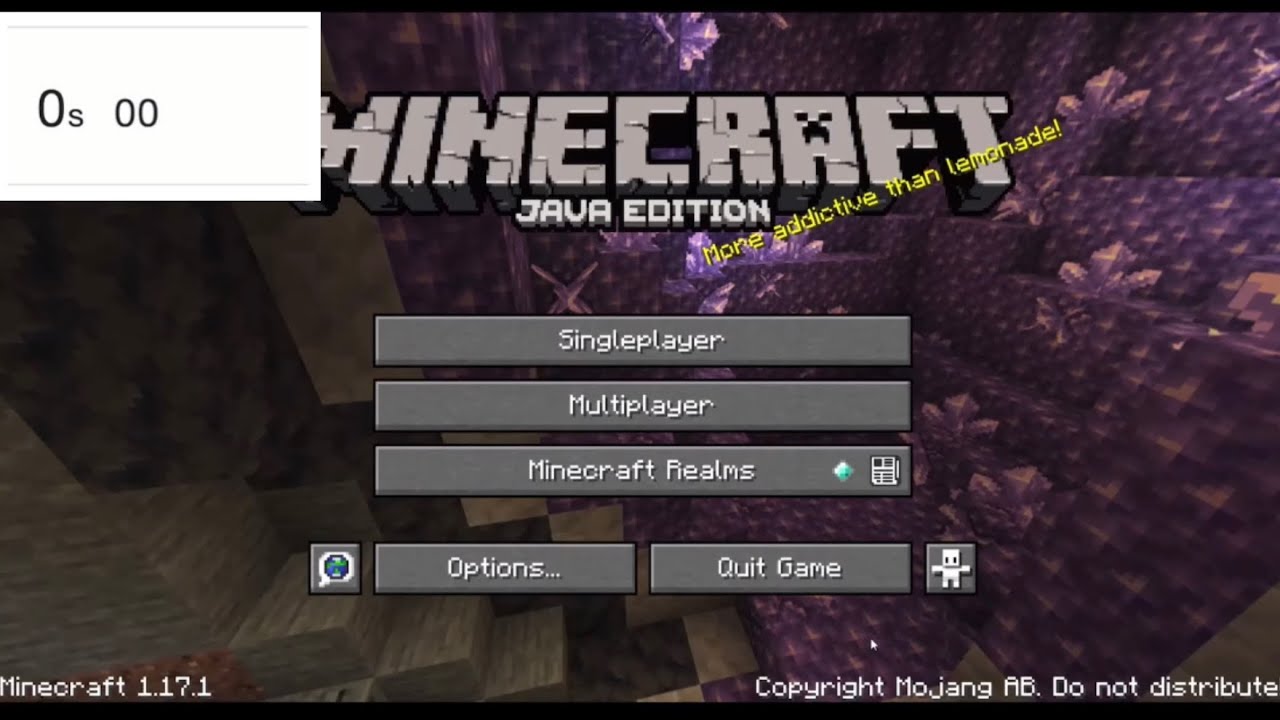 100% Legit Minecraft Speedrun (World Record) - YouTube