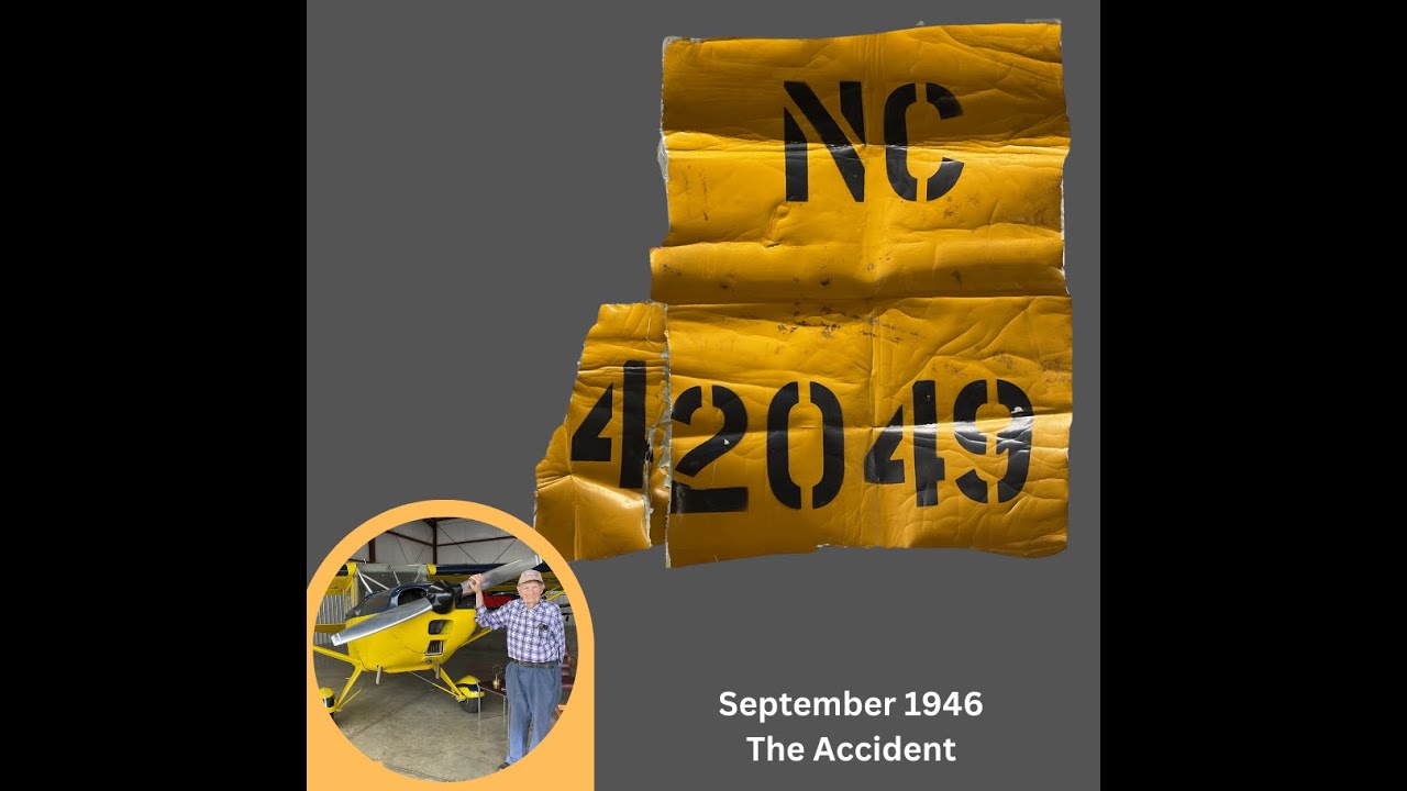 Robert W Peterson: The Accident September 1946 - YouTube