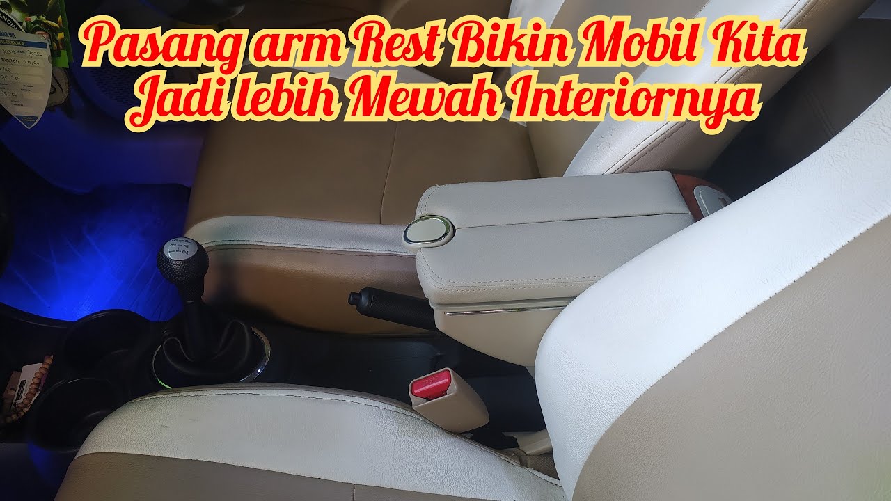 Arm Rest atau Console Box untuk Honda Brio BRV Mobilio - YouTube