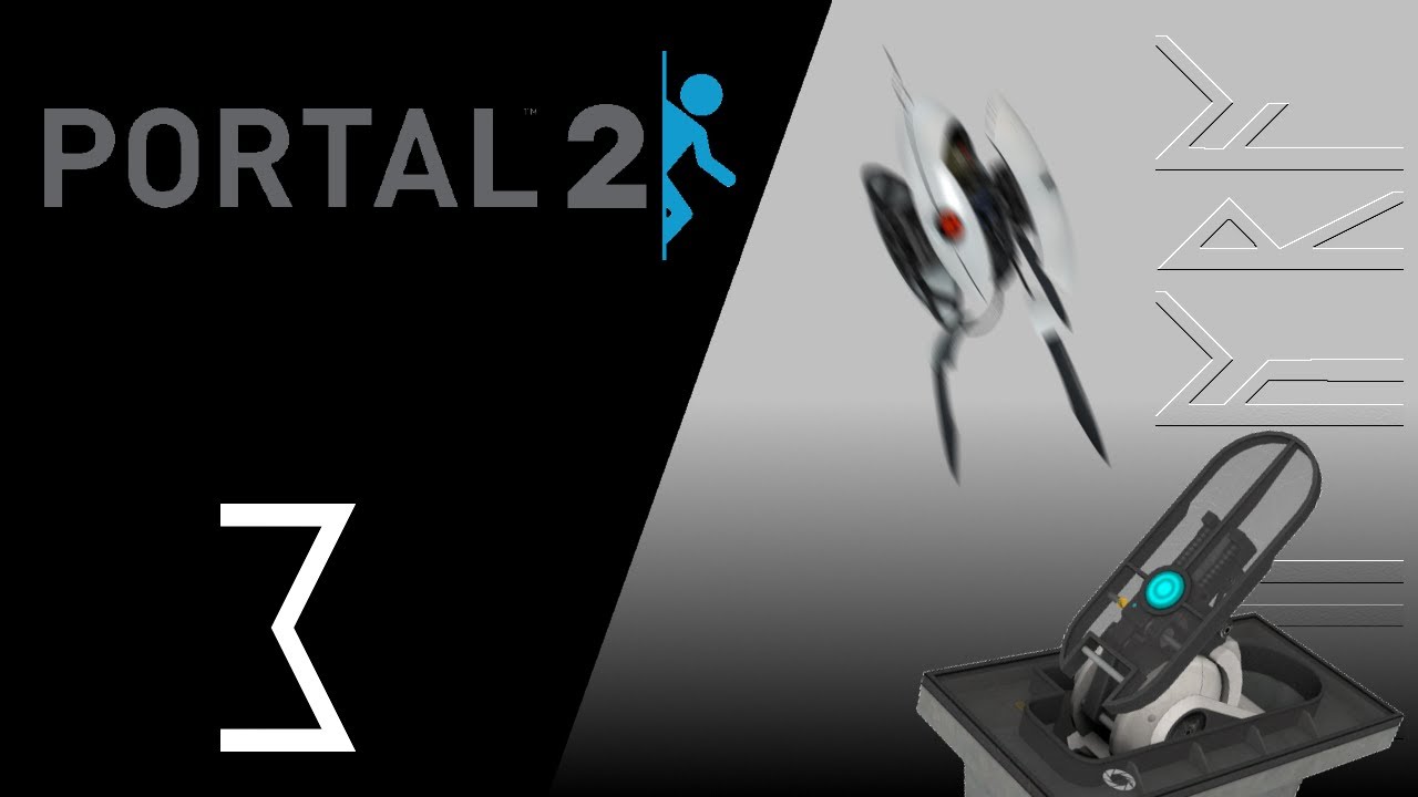 Portal 2 #3 - Flying over the Bullets ! - YouTube