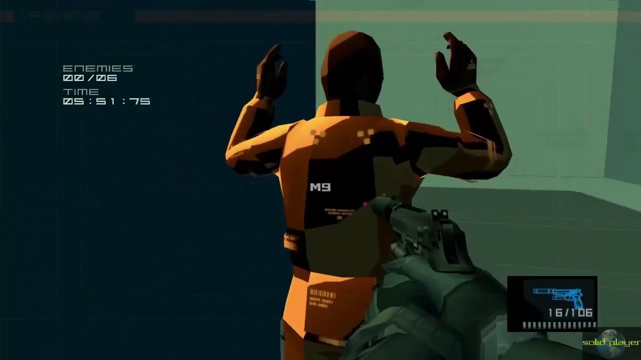 MGS-2 Raiden - VR Mission: First Person View 1st Place Rank - YouTube