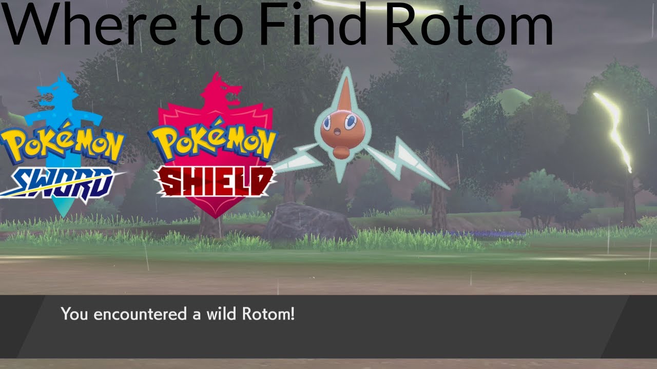 Pokemon Sword and Shield - Where to Find Rotom - YouTube