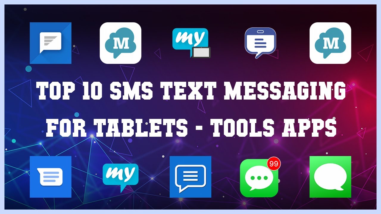 Top 10 Sms Text Messaging For Tablets Android Apps - YouTube