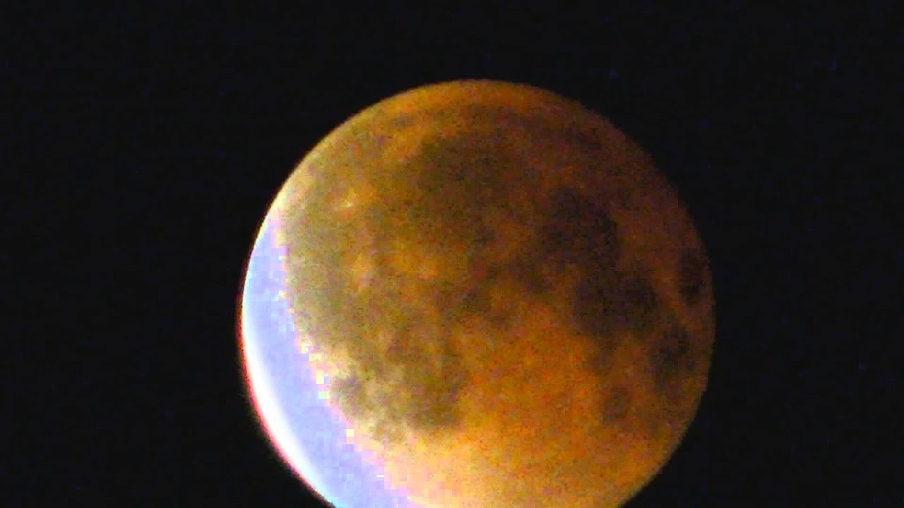 Total Lunar Eclipse start to finish - Blood Moon - Red Moon Eclipse ...