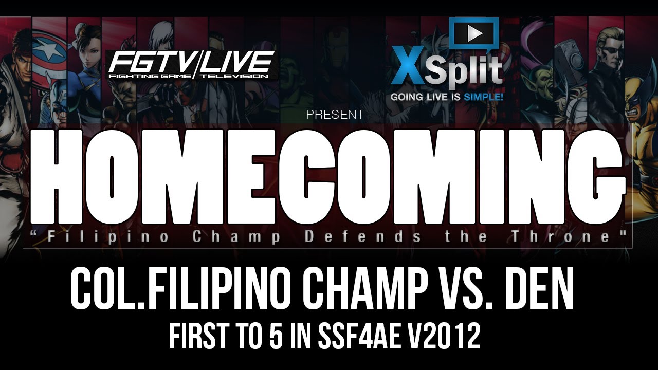 Homecoming: coL.Filipino Champ (@FChampRyan) (Dhalsim) vs. Den (Akuma ...