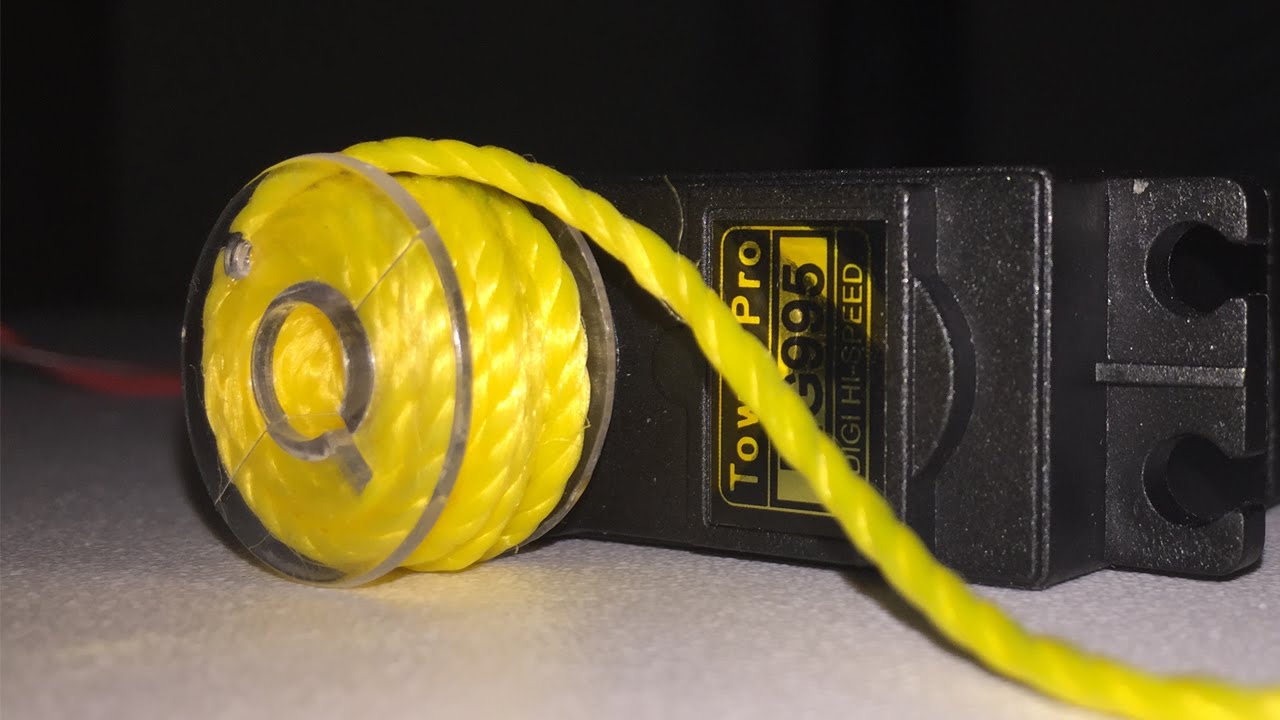 How to Make a Mini WINCH - YouTube