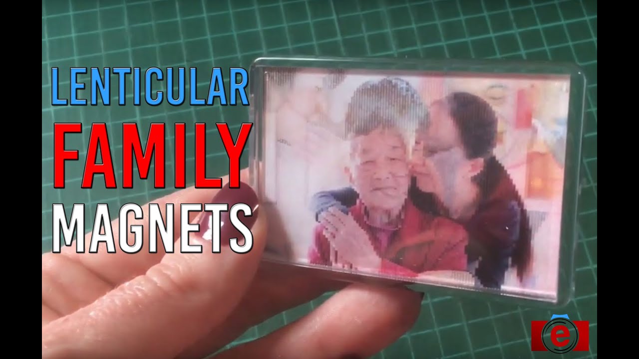 Lenticular magnets || Lenticular Image || Fridge Magnets - YouTube