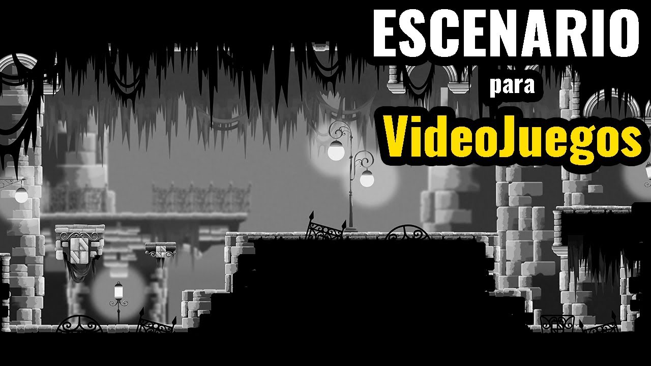 Creando ESCENARIOS para VIDEOJUEGOS 👈 [Time Lapse] (Indie Devlog #6 ...