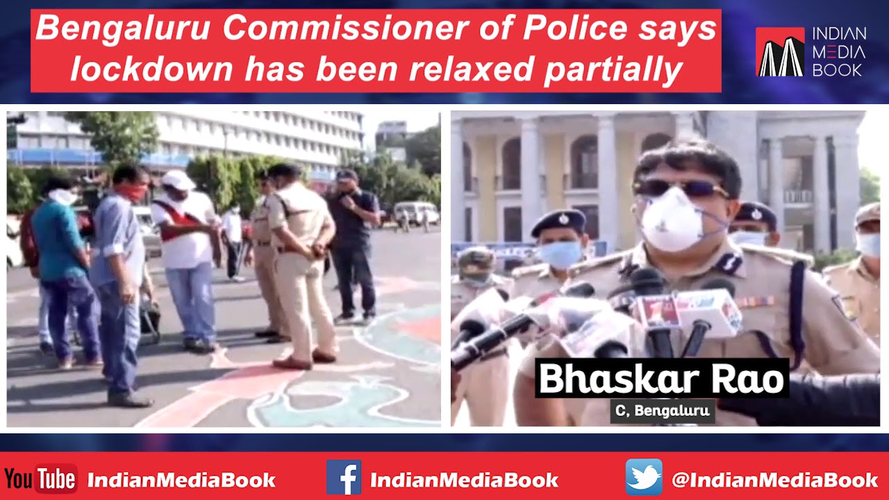 'lockdown has been relaxed partially' says Bhaskar Rao IPS ...
