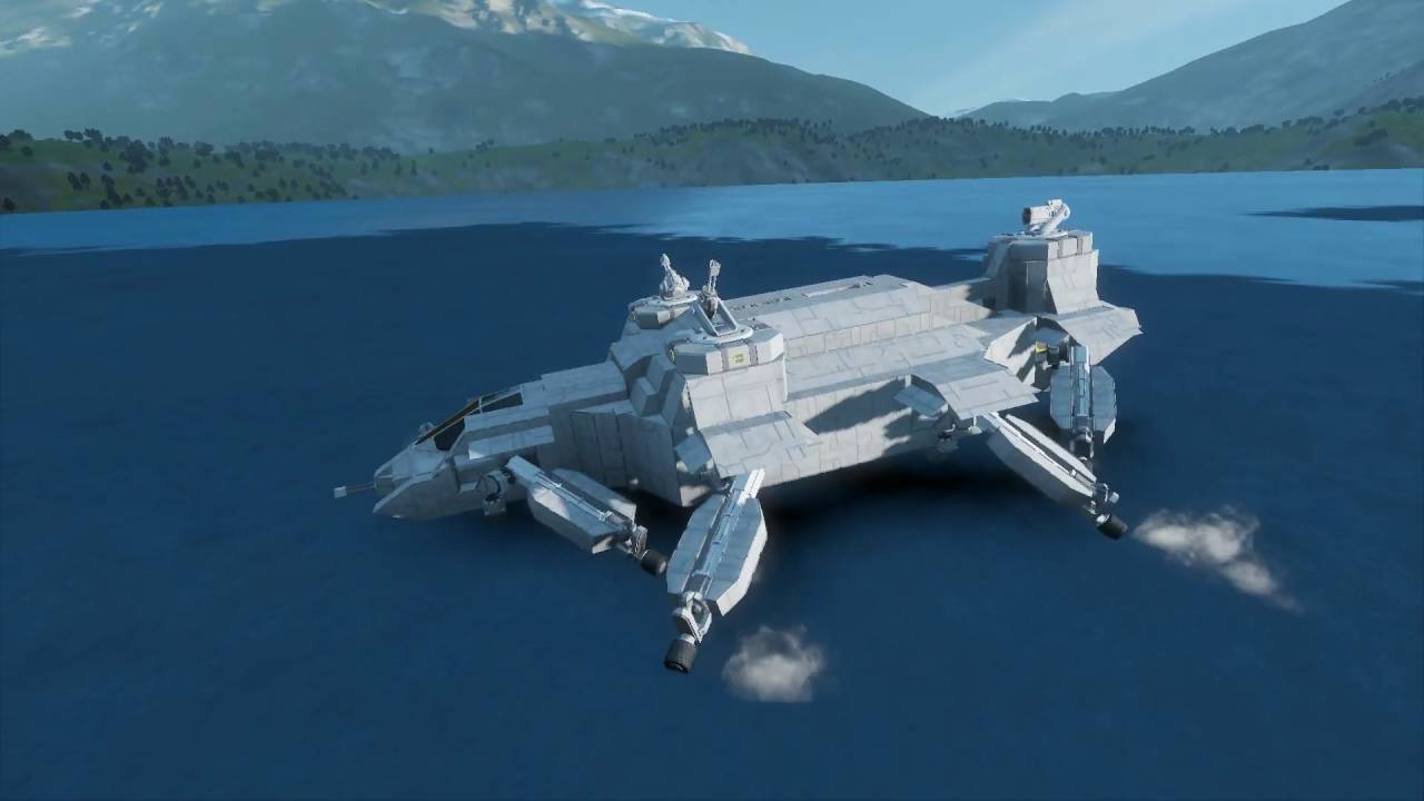 Space Engineers - 8-leg Timer Walker - YouTube