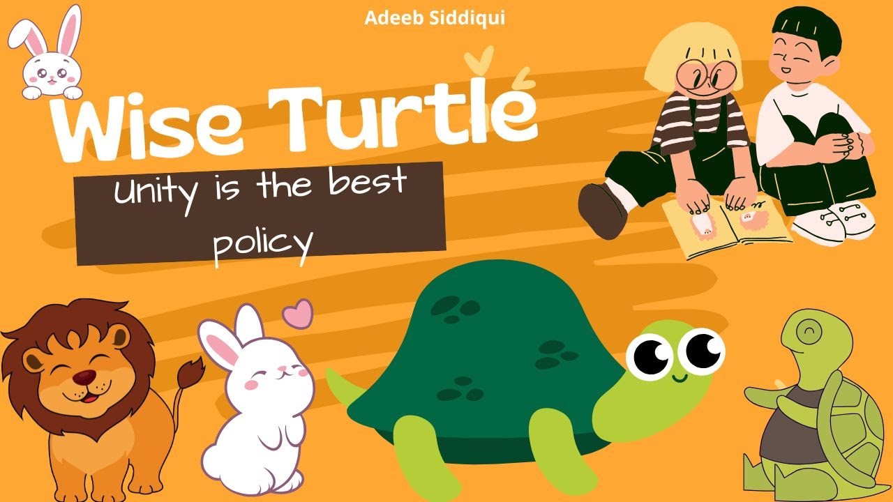Wise Turtle | Unity is the best policy | Kids Animation | Adeeb ...