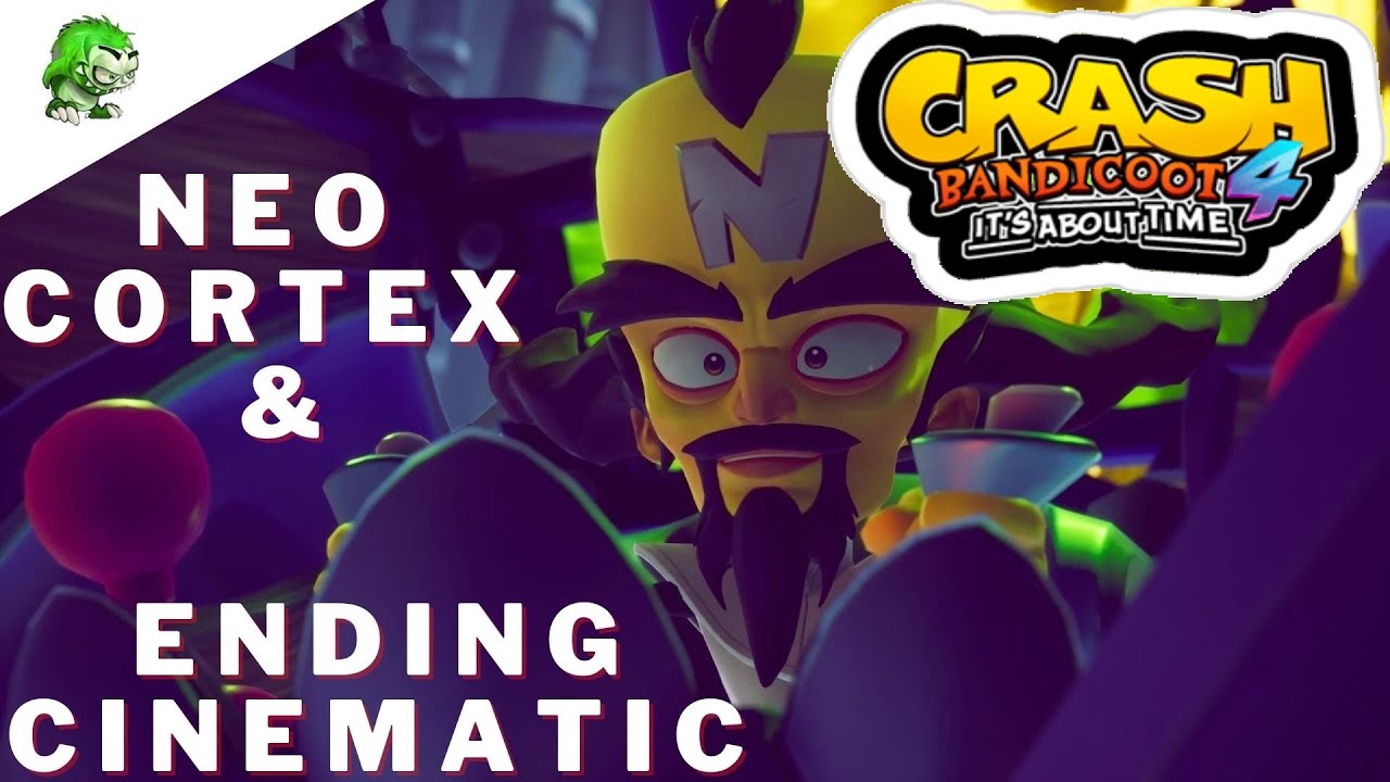 Crash Bandicoot 4 Its About Time Neo Cortex Final Boss Fight & Ending ...