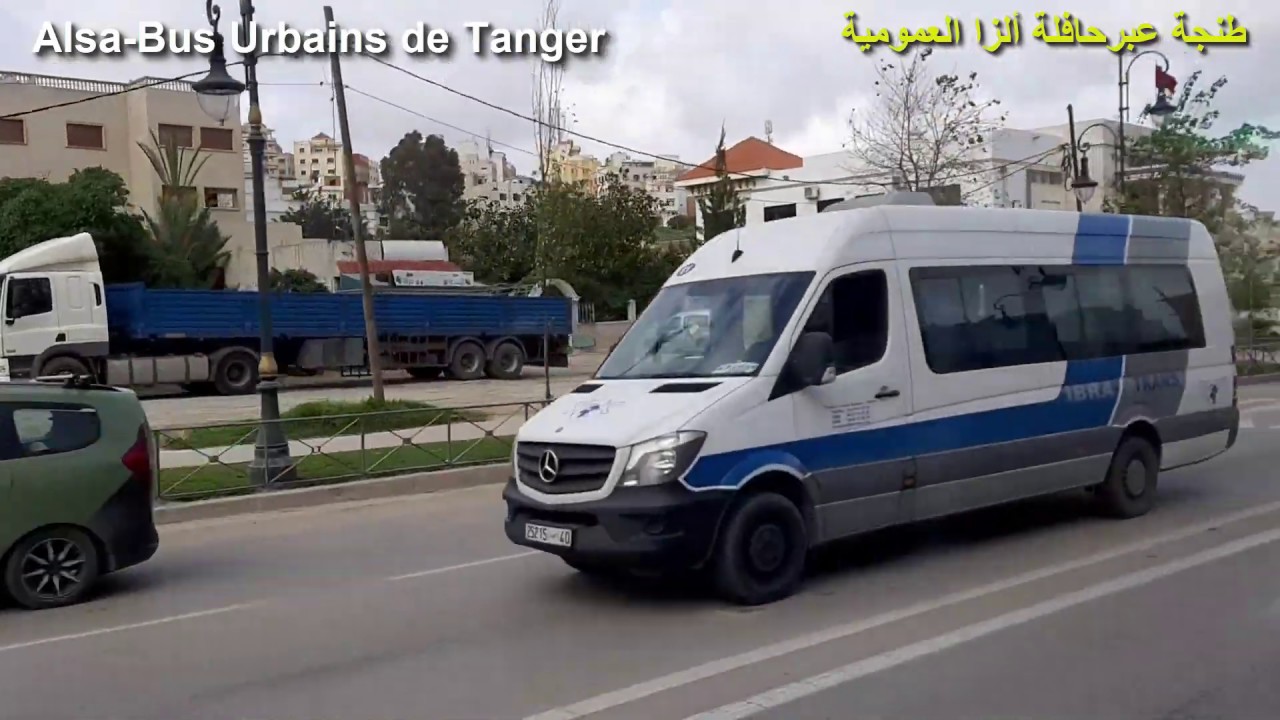 عبر حافلة ألزا العمومية tanger de retour de Ziaten vers iberia (Alsa ...