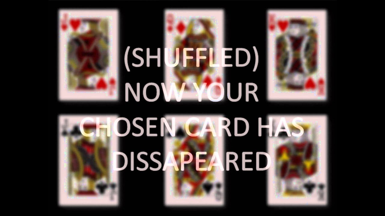 Pick A Card Trick (ULTIMATE) - YouTube