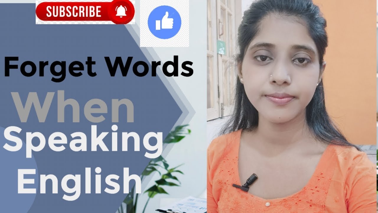 Forget Words when Speaking English ||Glossary of English - YouTube