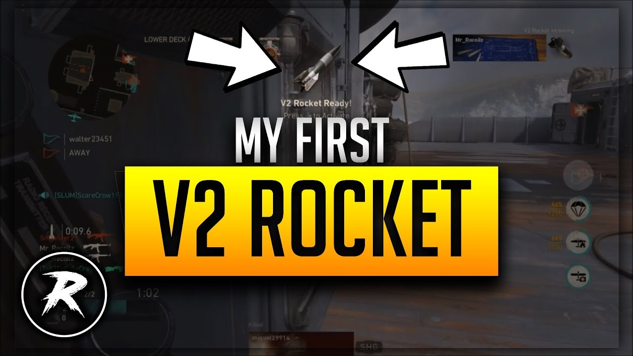 MY FIRST V2 ROCKET!!!! (COD WWII) - YouTube