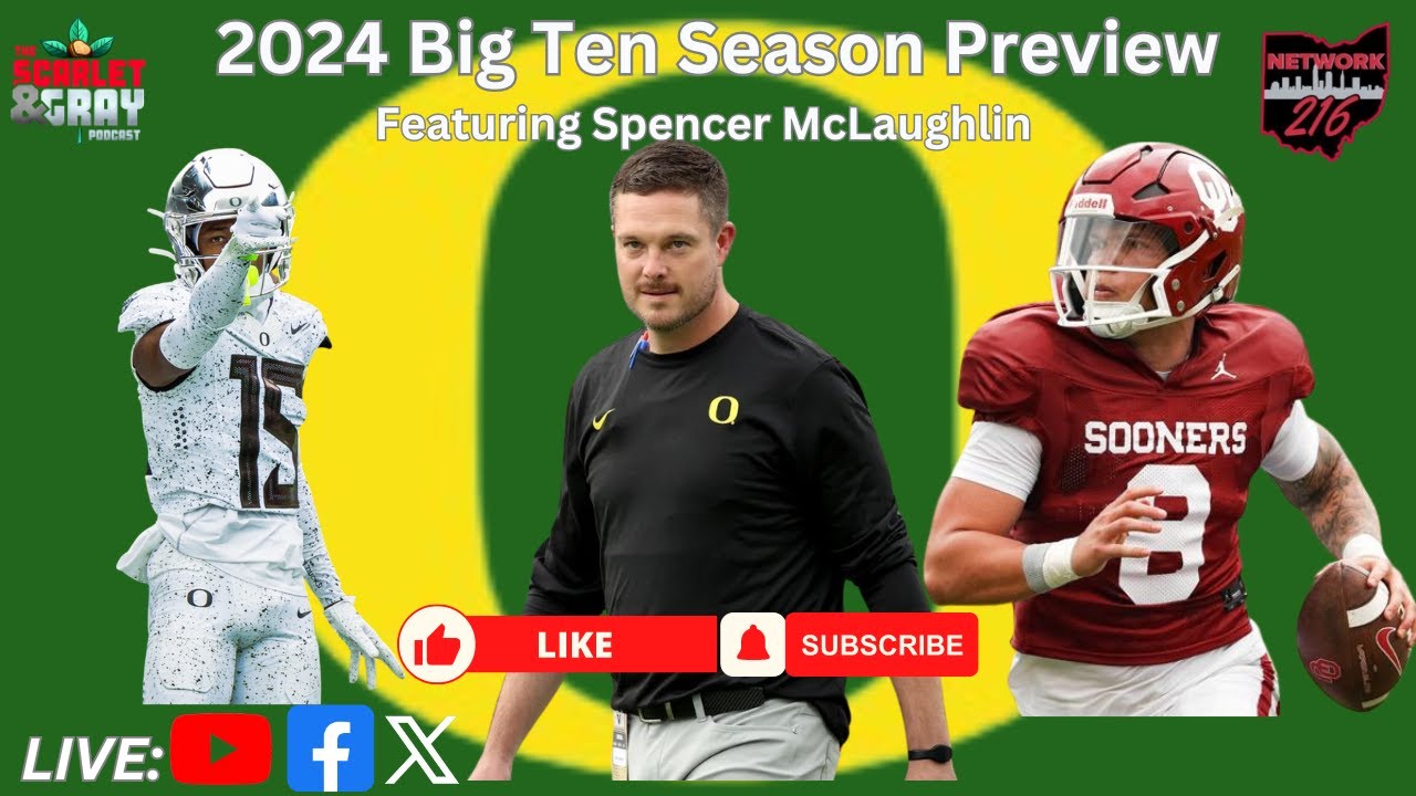 Oregon 2024 Big Ten Season Preview - YouTube