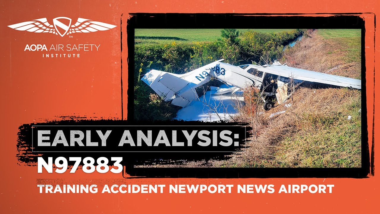 Early Analysis: Flight Training Accident October 6, 2022 Newport News ...