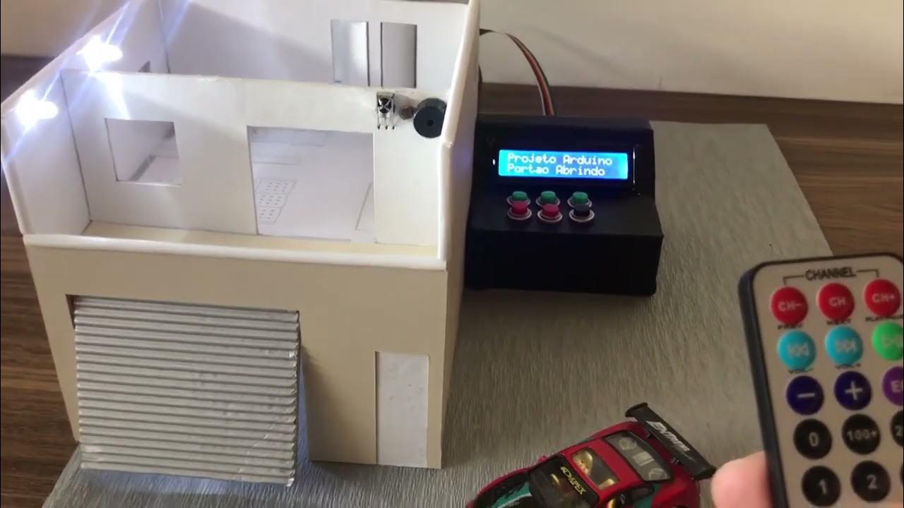 Maquete de casa automatizada com Arduino - YouTube