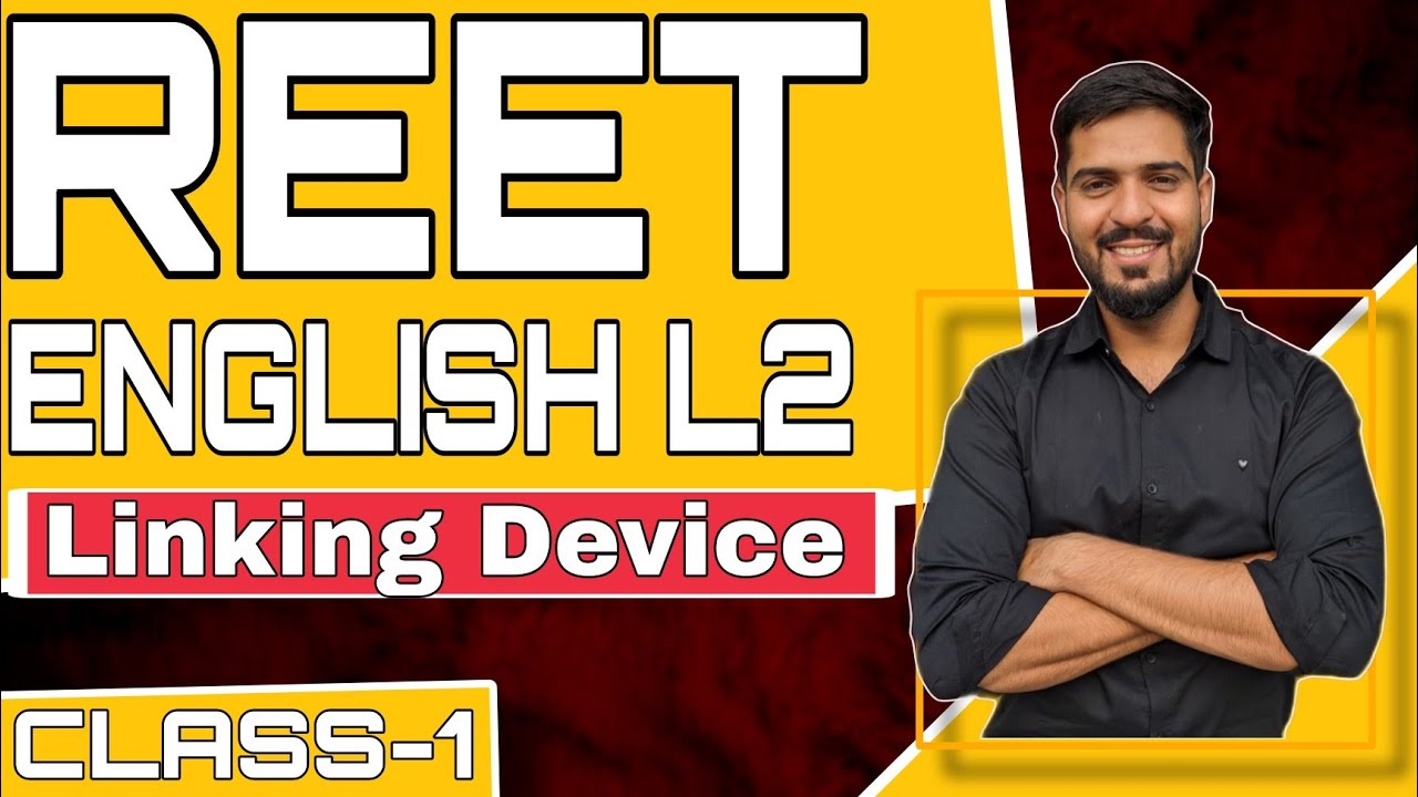 REET ENGLISH | LINKING DEVICE | KEATS CLASSES #reet #rsmssb - YouTube
