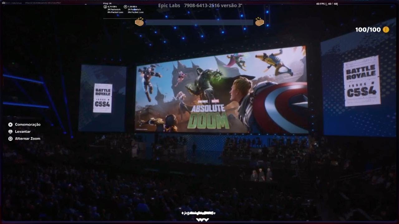 EVENTO - FORTNITE x DISNEY D23 - MINHA REAÇÃO!! - YouTube