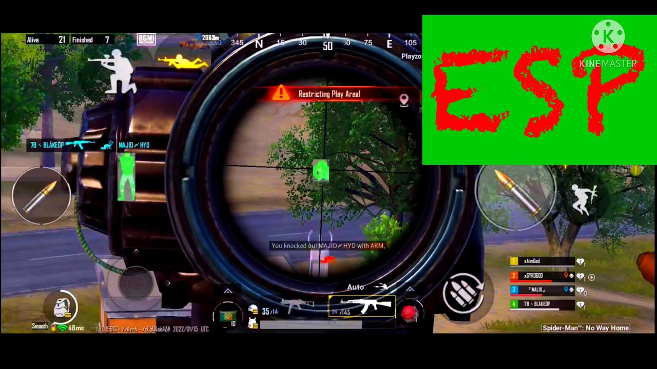 USED A NEW IOS ESP HACK and ZERO RECOIL HACK - YouTube