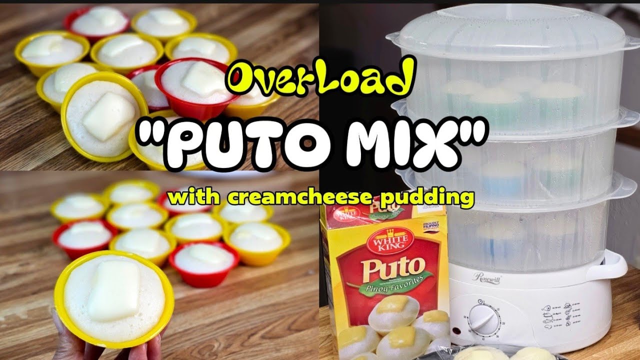 PUTO BOX (mix) quick prep for your craving 😋#overload puto with ...
