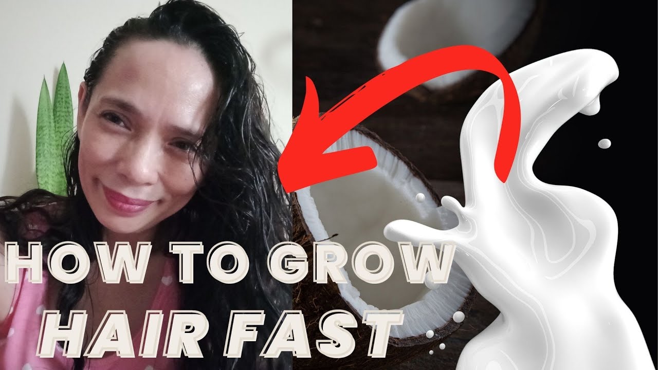 HOW TO GROW HAIR FAST II FAST GROWING HAIR II ORGANIC HAIR TIPS II ...