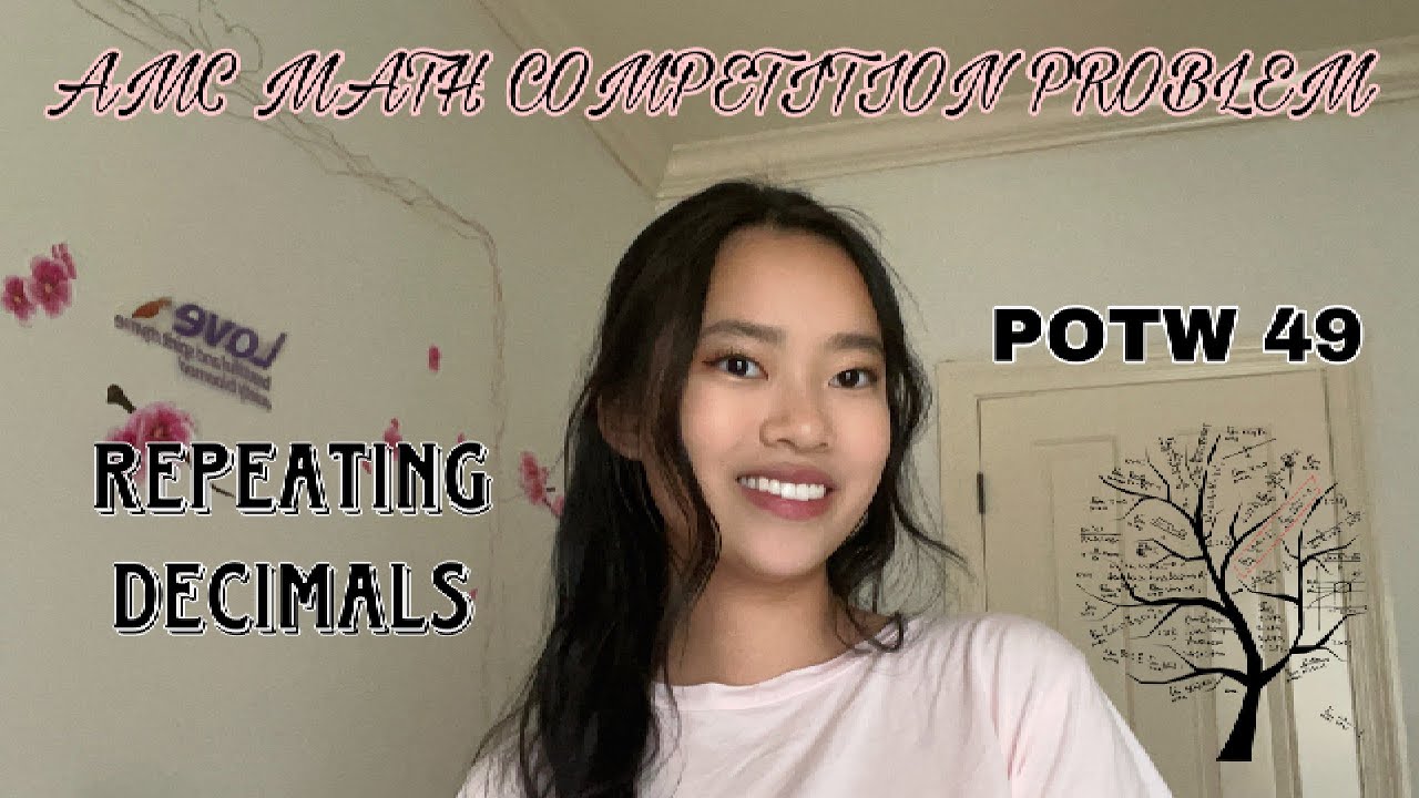 AMC Math Problem: Repeating decimals and Comprehension (Question of the ...