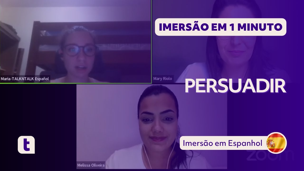 O que significa PERSUADIR alguém? | IMERSÃO EM 1 MINUTO - YouTube