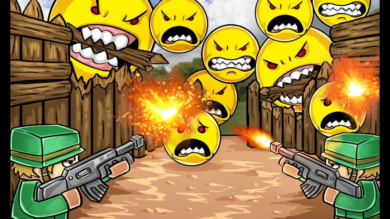 Minecaft | KILLER PACMAN FORTRESS DEFENSE! (Pacman.exe vs Fort) - YouTube