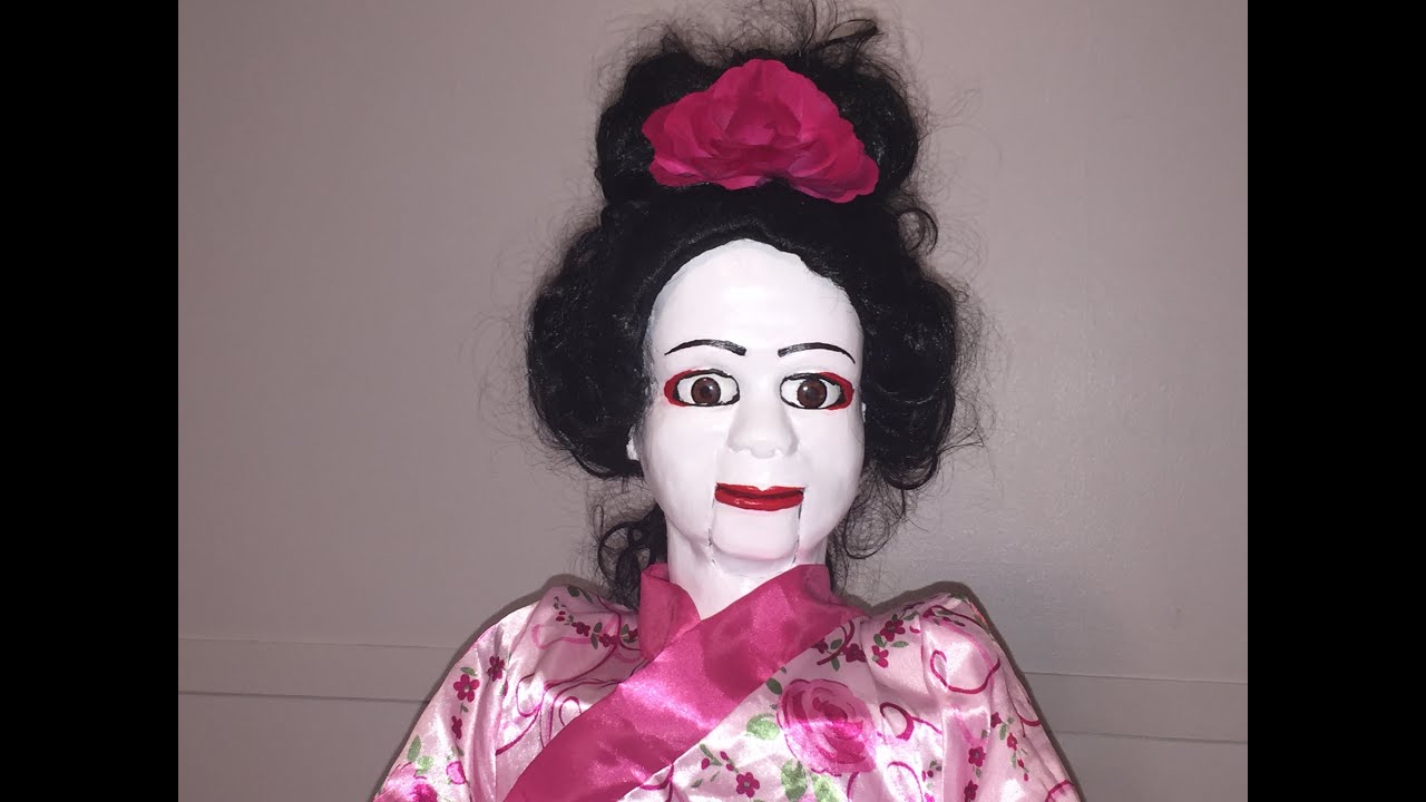 OOAK Professional Ventriloquist Figure/Puppet/Dummy Geisha - YouTube