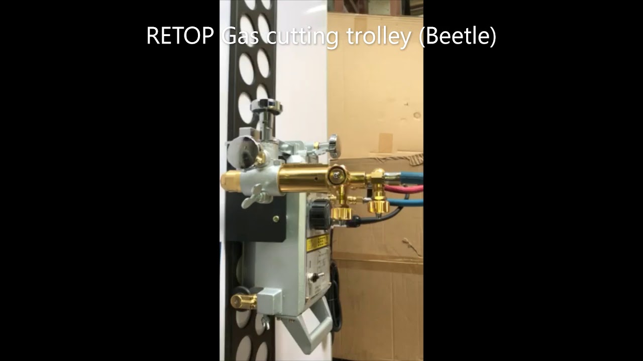 RETOP Gas cutting trolley Beetle - YouTube
