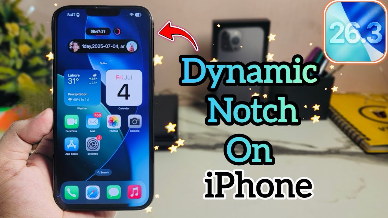 How to Enable Dynamic Island Notch On Any iPhone 12,13,14,15,16,17 ...