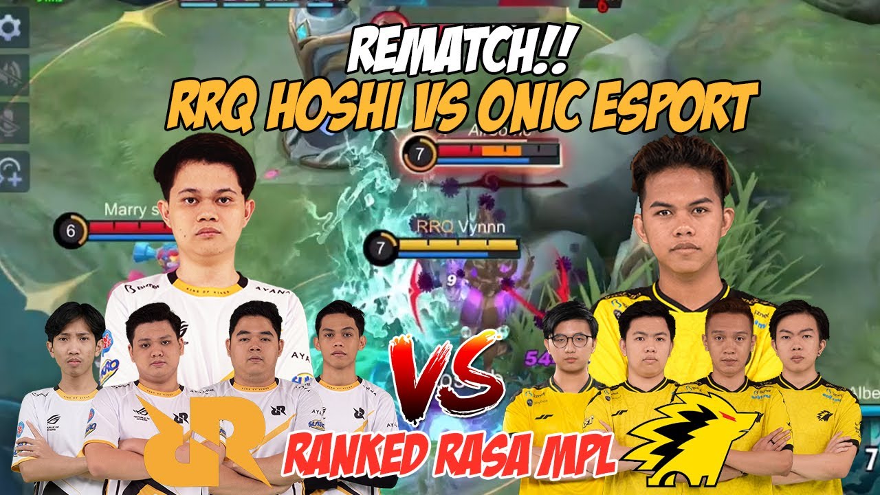 PERTANDINGAN YANG SERU ANTARA RRQ DAN ONIC. RRQ HOSHI VS ONIC ESPORT ...