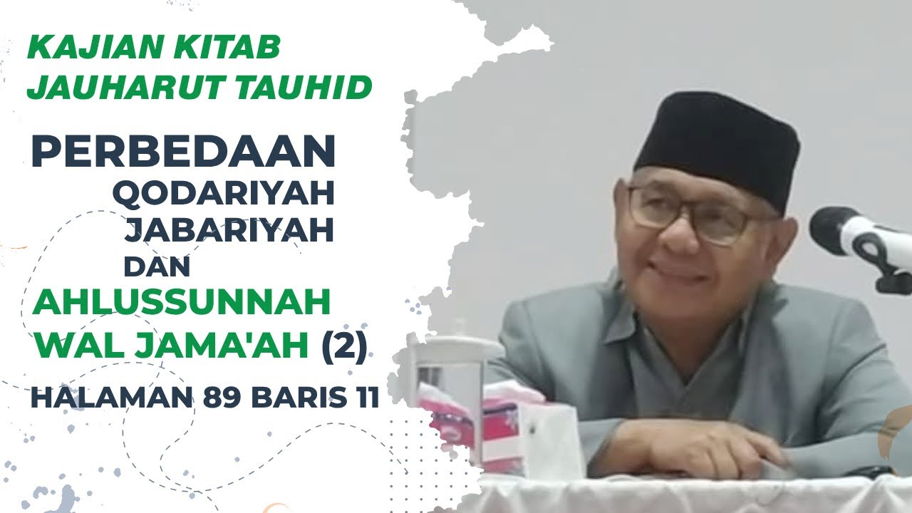 Jauharut Tauhid : Perbedaan Qodariyah Jabariyah dan Ahlussunnah wal ...