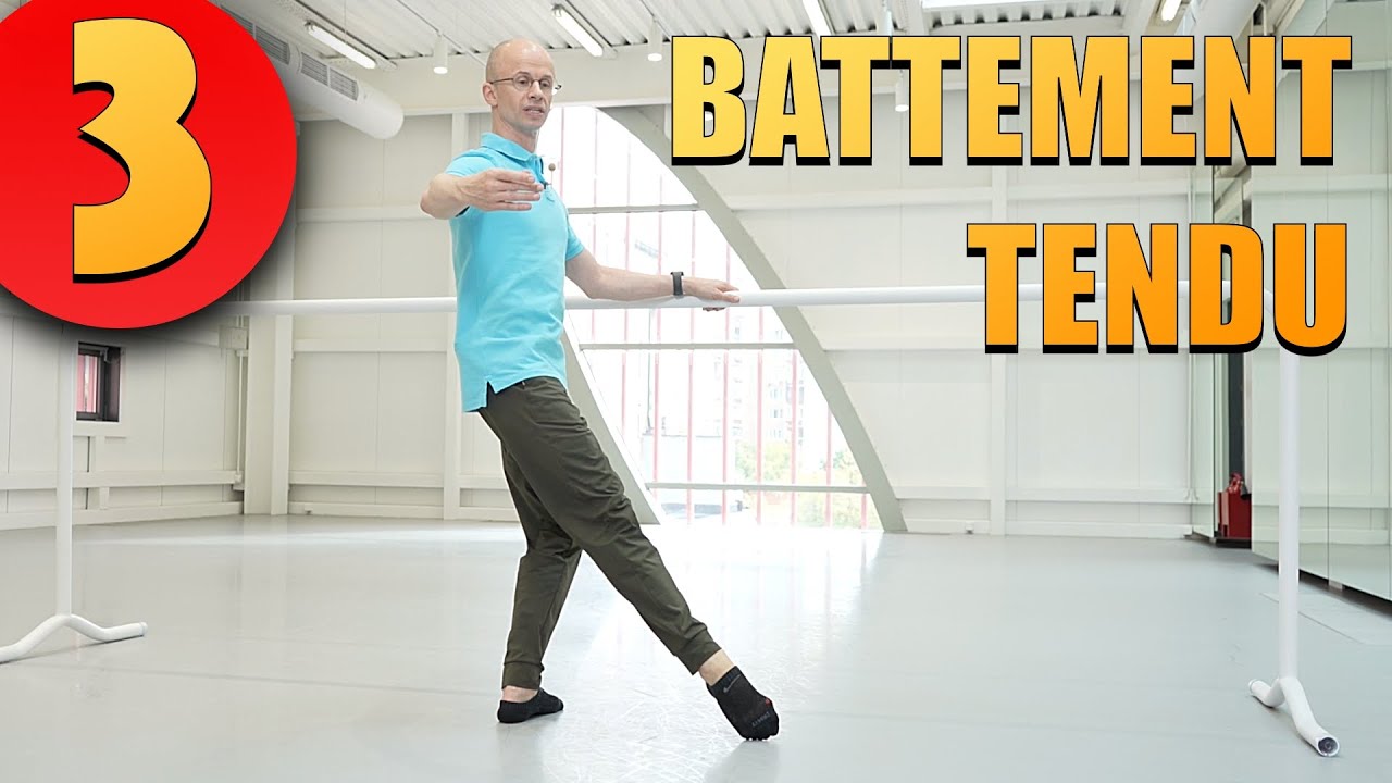 Детали BATTEMENT TENDU третьего класса - YouTube