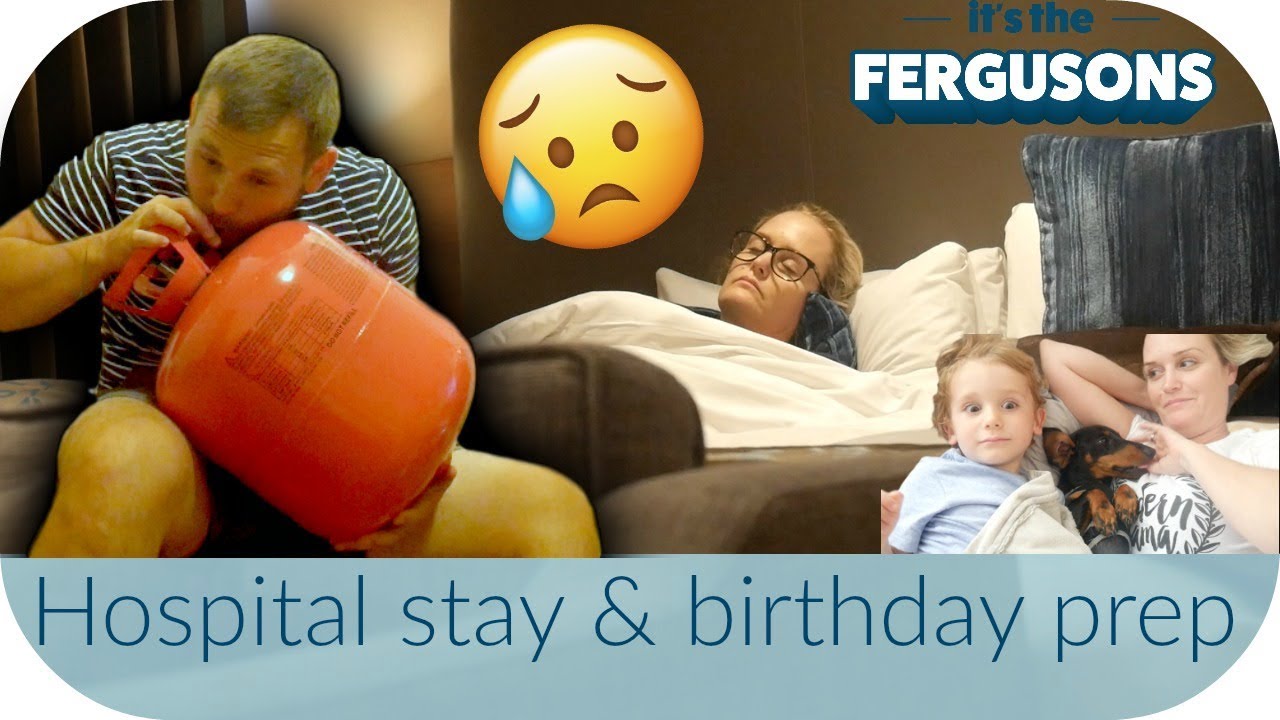 Hospital stay 😢 & Birthday party prep! 🎉 - YouTube